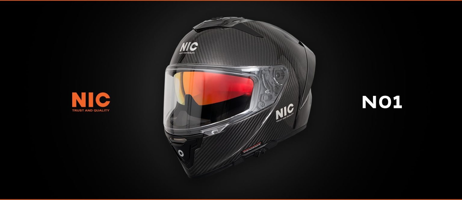 Nón Bảo Hiểm FullFace Carbon NIC N01 - NIC Helmets