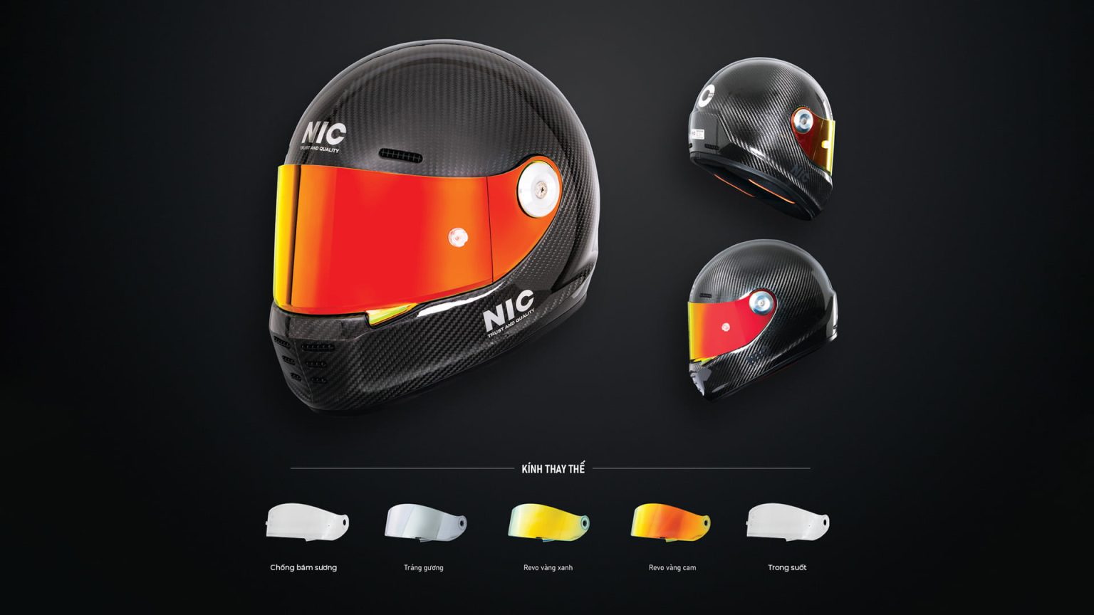 Đánh giá nón bảo hiểm fullface classic NIC N06: Bên ngoài cổ điển, bên ...